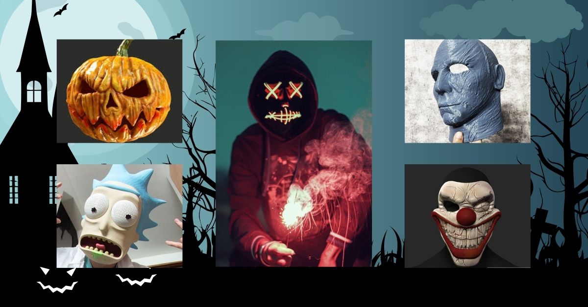 3D Printed Masks for Halloween: Scary and Safe Creations - 3D Print ...
