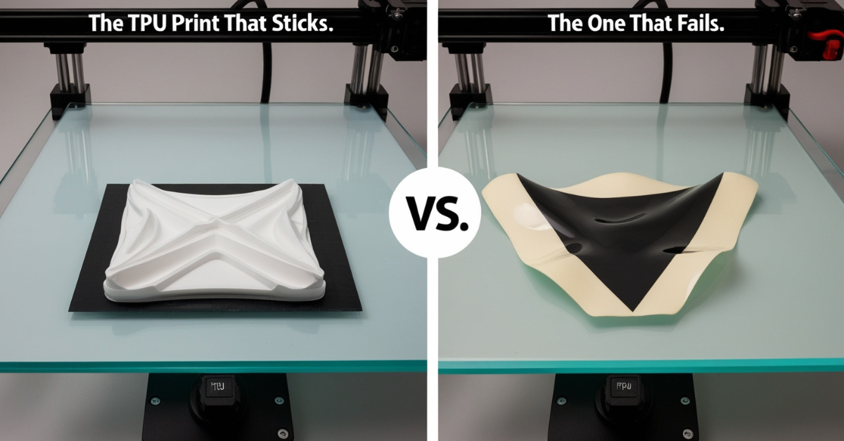 Can TPU be printed on a glass bed? - 3D Print Trend Page