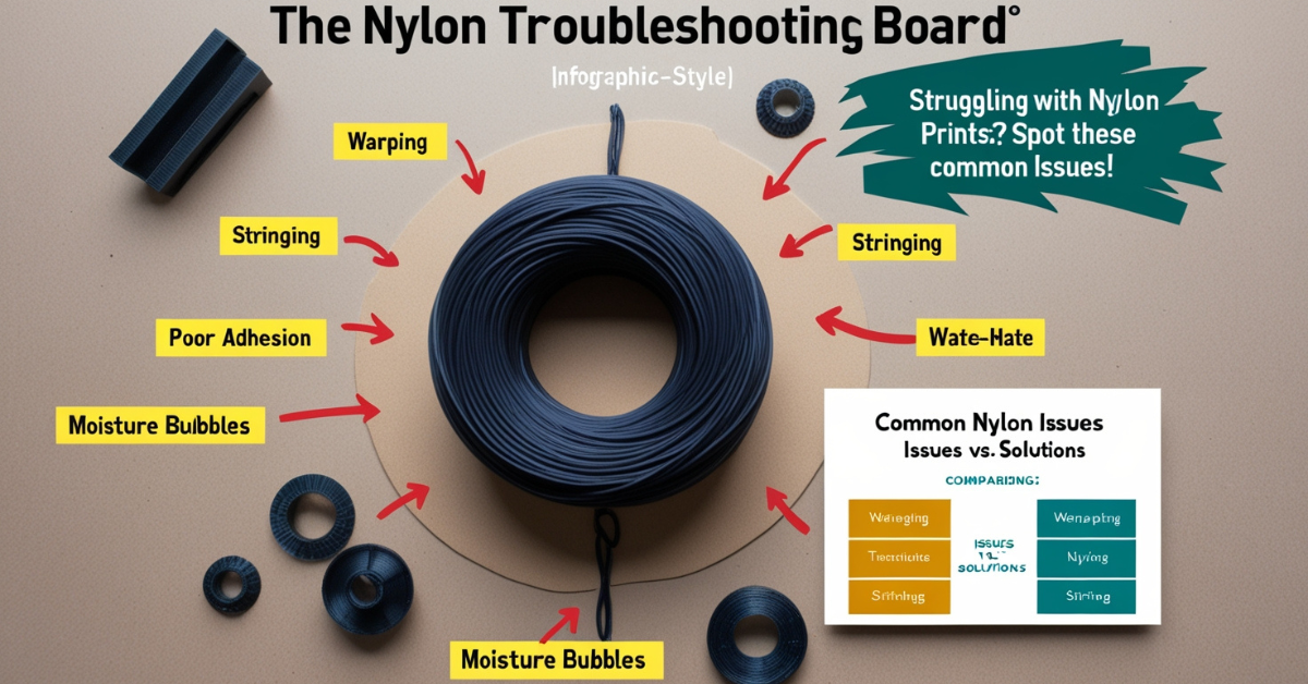 What are common issues with Nylon? - 3D Print Trend Page