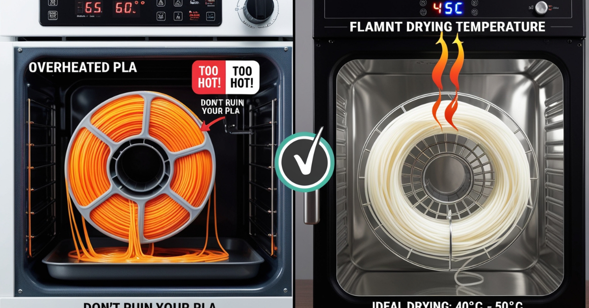 What’s the ideal drying temperature for PLA? - 3D Print Trend Page